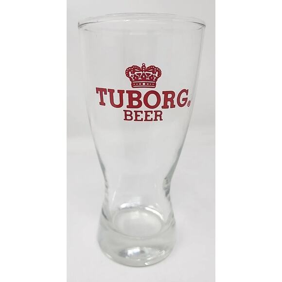Turborg | Dining | Vintage 97s Tuborg Beer 8 Oz Pilsner Barware Glass ...